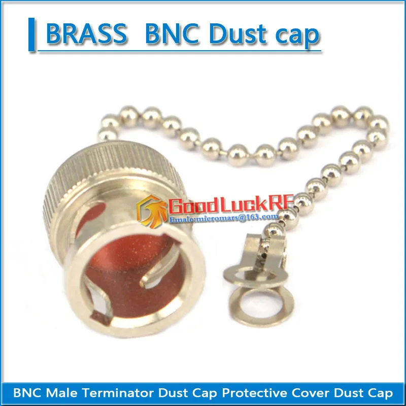 1X-Pcs-Q9-BNC-Female-Dust-Cap-with-Chain-Resistor-RF-coaxial-Terminator ...