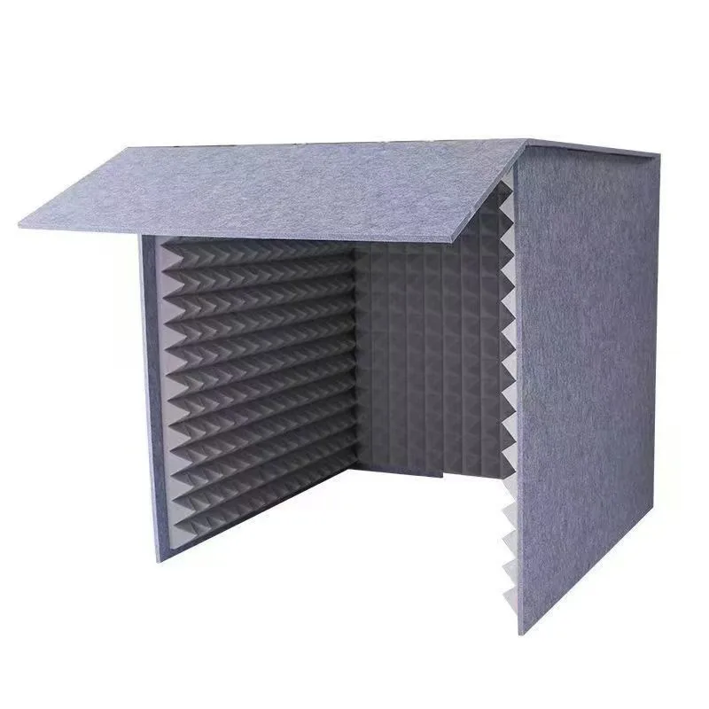Portable Desktop Recording Studio Noise Reduction Cover for Home Office ...