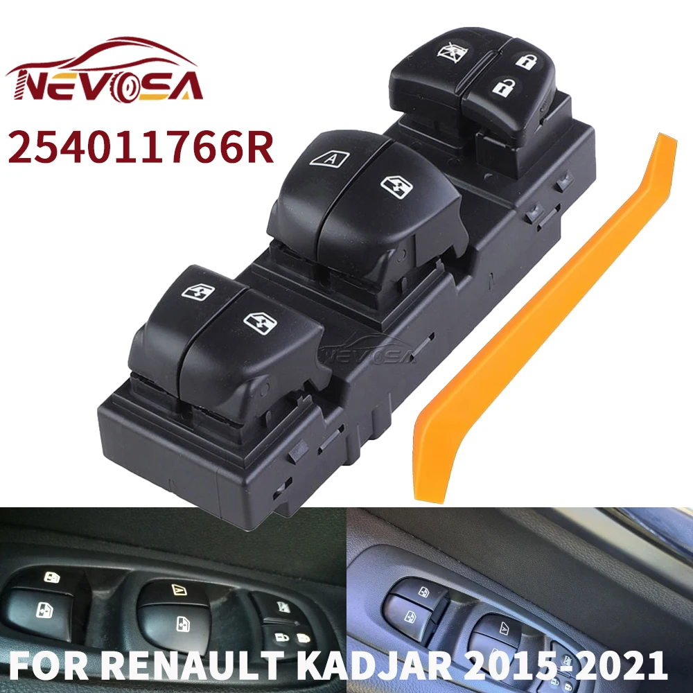 LHD For Renault Kadjar 2015 2016 2017 2018 2019 2021 Power Master ...