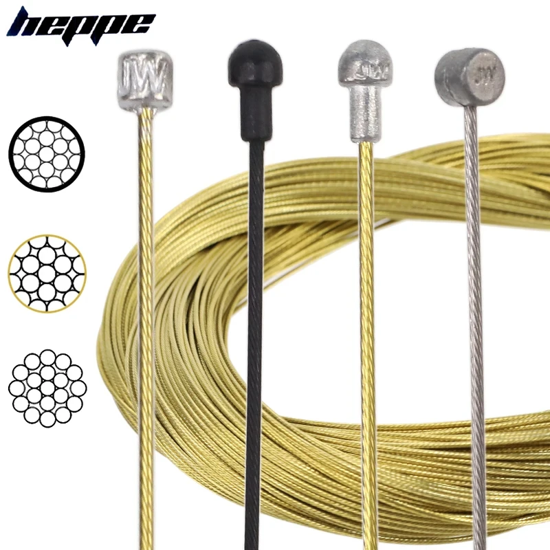Bicicleta-Shifter-Inner-Cable-Set-A-o-Inoxid-vel-MTB-Road-Bike-Frente ...