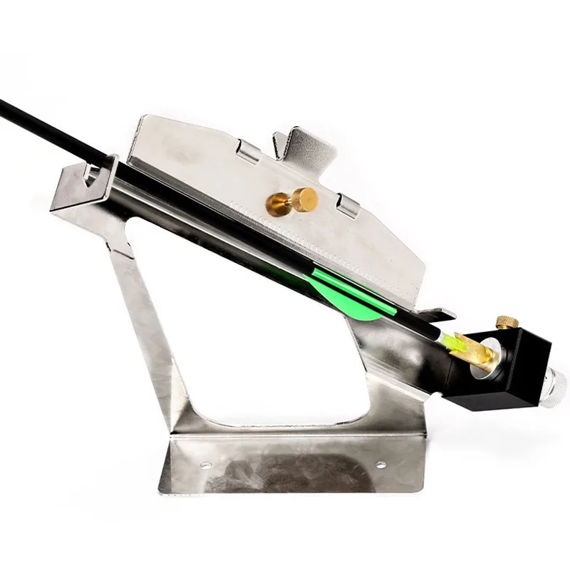 Archery-Fletching-Jig-Magnetic-Clamp-Arrow-Feather-Fletcher-Adjustable ...