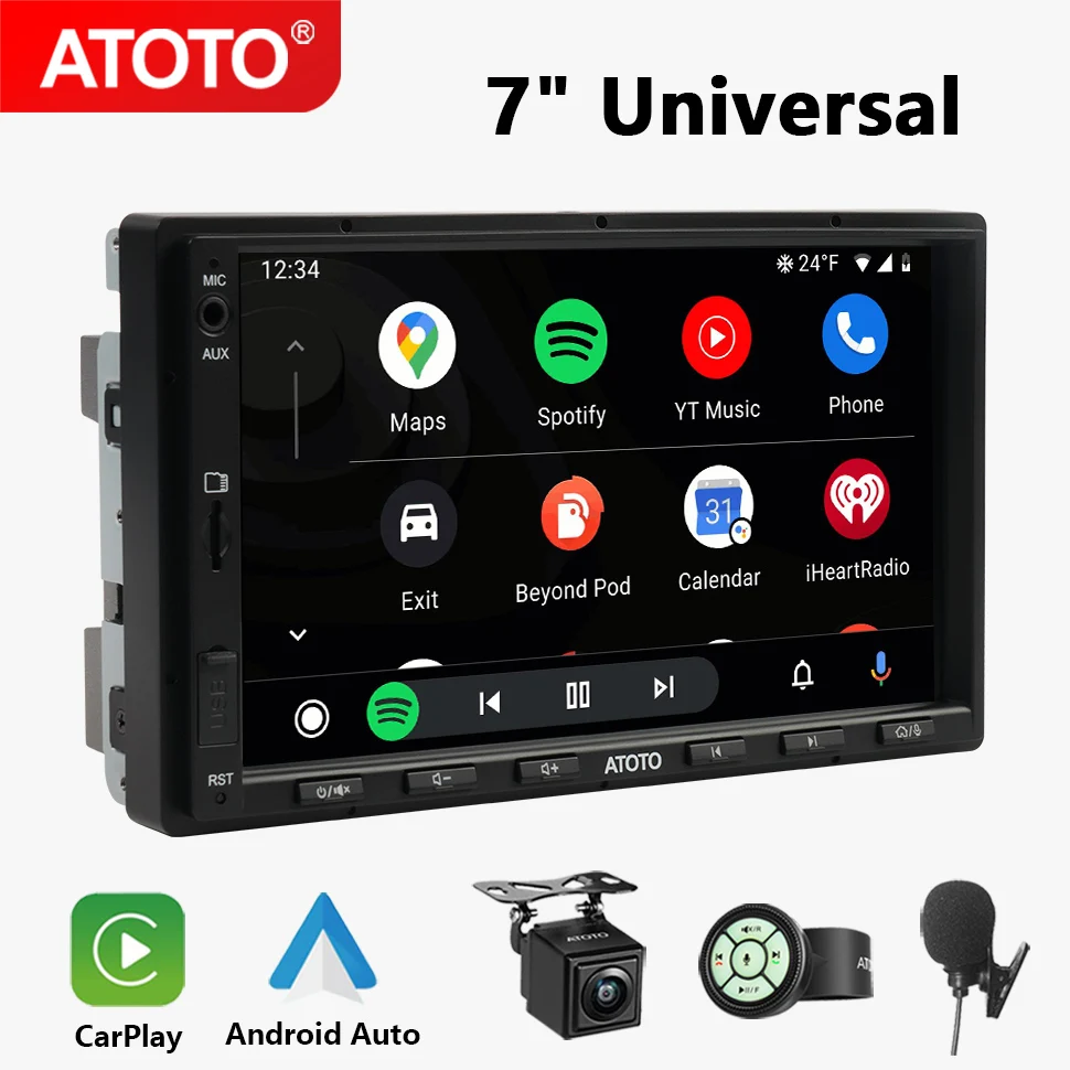 ATOTO-7-inch-2-Din-Car-Stereo-Wireless-Carplay-Screen-Monitor-Android ...