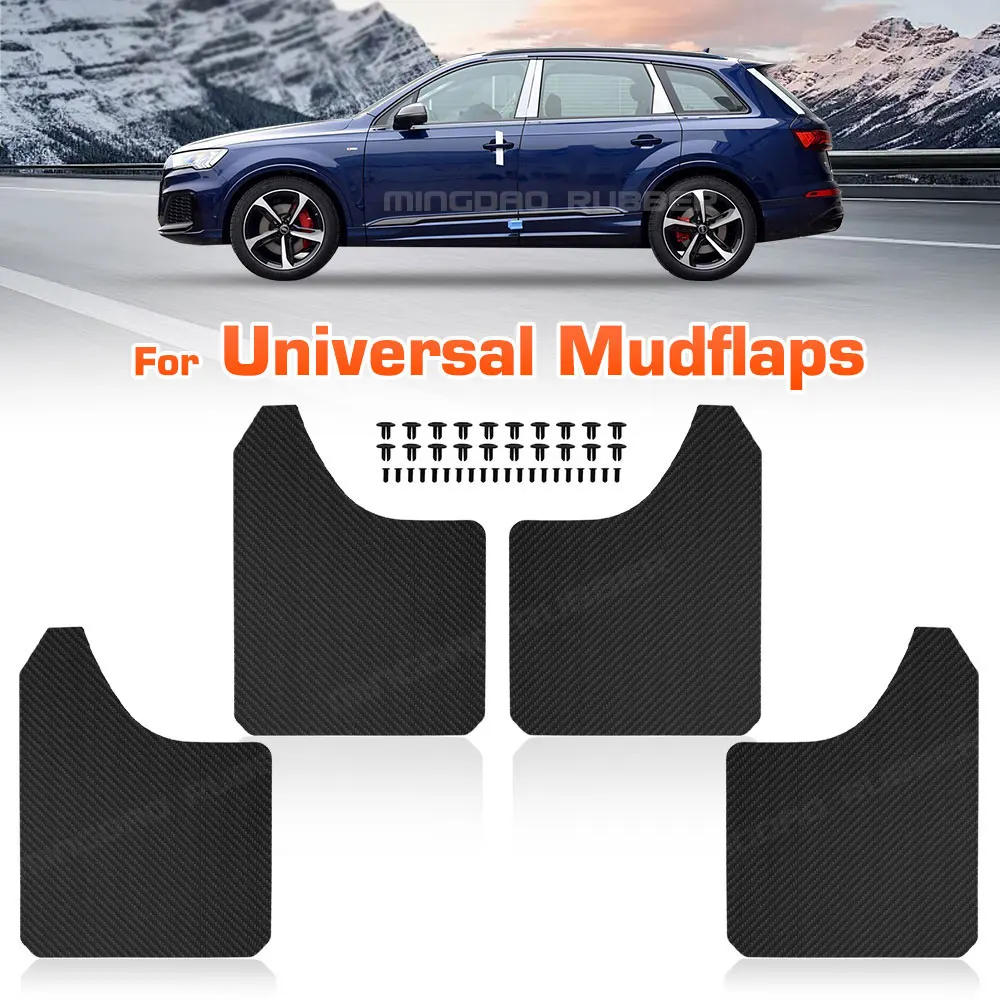 Mudguards Front Rear Set Universal Mud Flaps Splash Guards Mudflaps Car ...