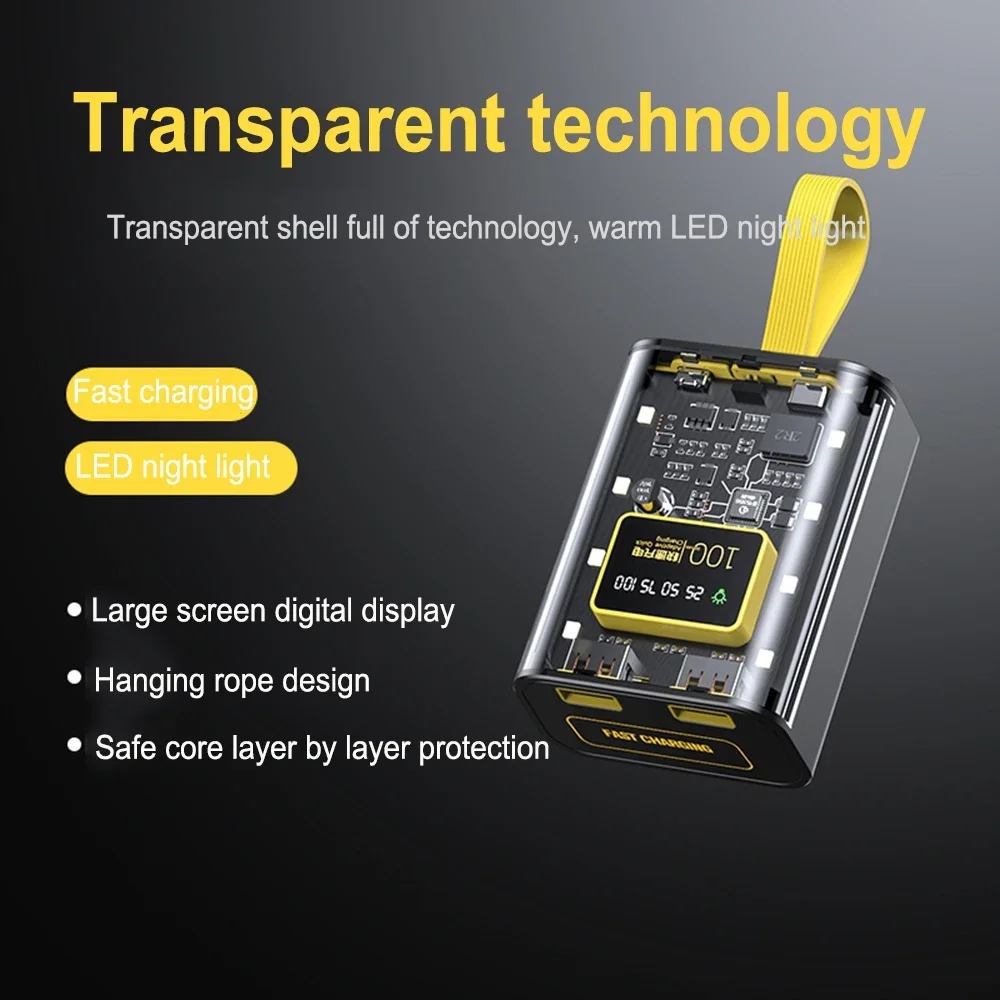 3*18650 Battery Charger Case Cool DIY Power Bank Box Fast Charging Case ...