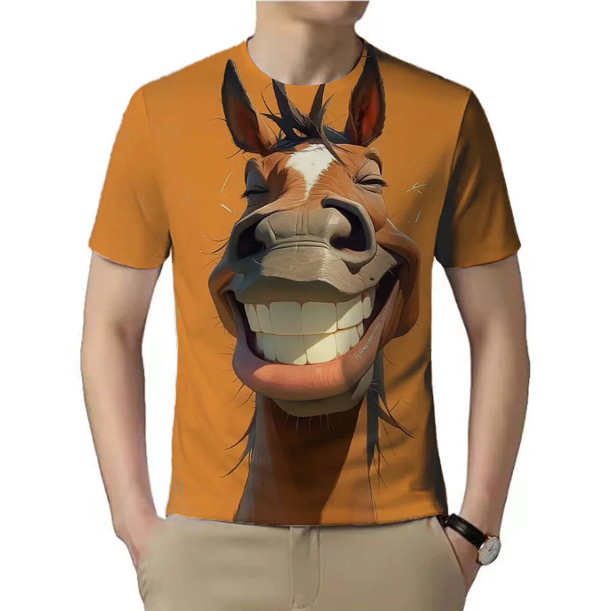 3d-Funny-Animated-Pattern-Characters-Summer-T-Shirt-Street-Men-s-Baggy ...
