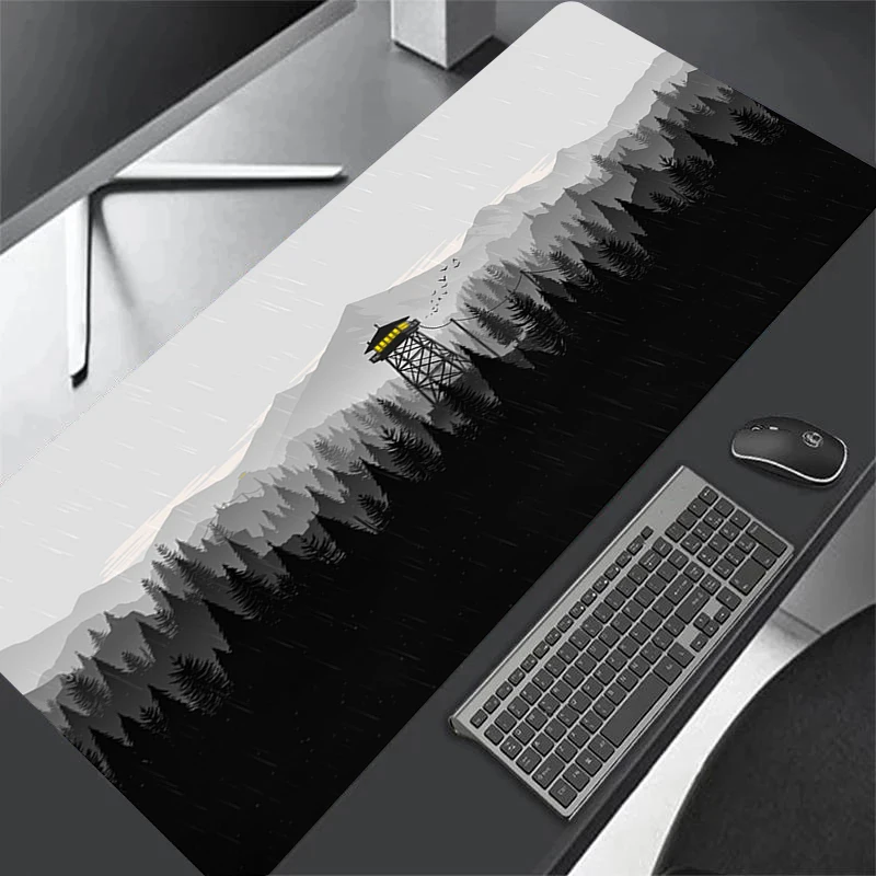 Deep Forest Firewatch Laptop Gamer Mousepad Gaming Non-slip Mouse Pad ...