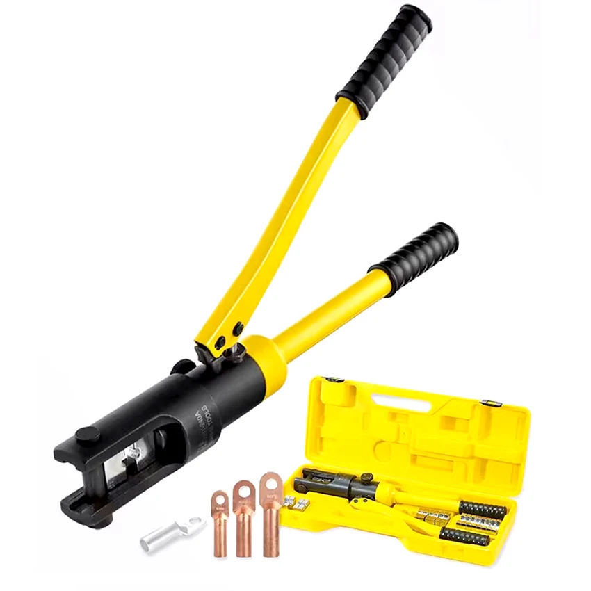 Manual-Hydraulic-Crimping-Pliers-cable-Copper-aluminum-terminal-Pressing-pliers-Compression-Tool ...