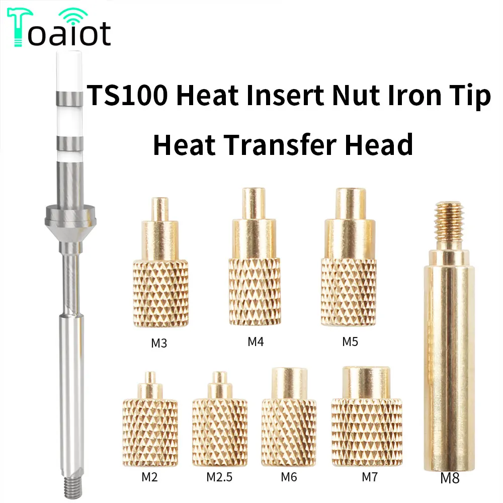Heat-Insert-Nut-Iron-Tip-TS100-Soldering-Iron-Tip-Insert-Internal ...
