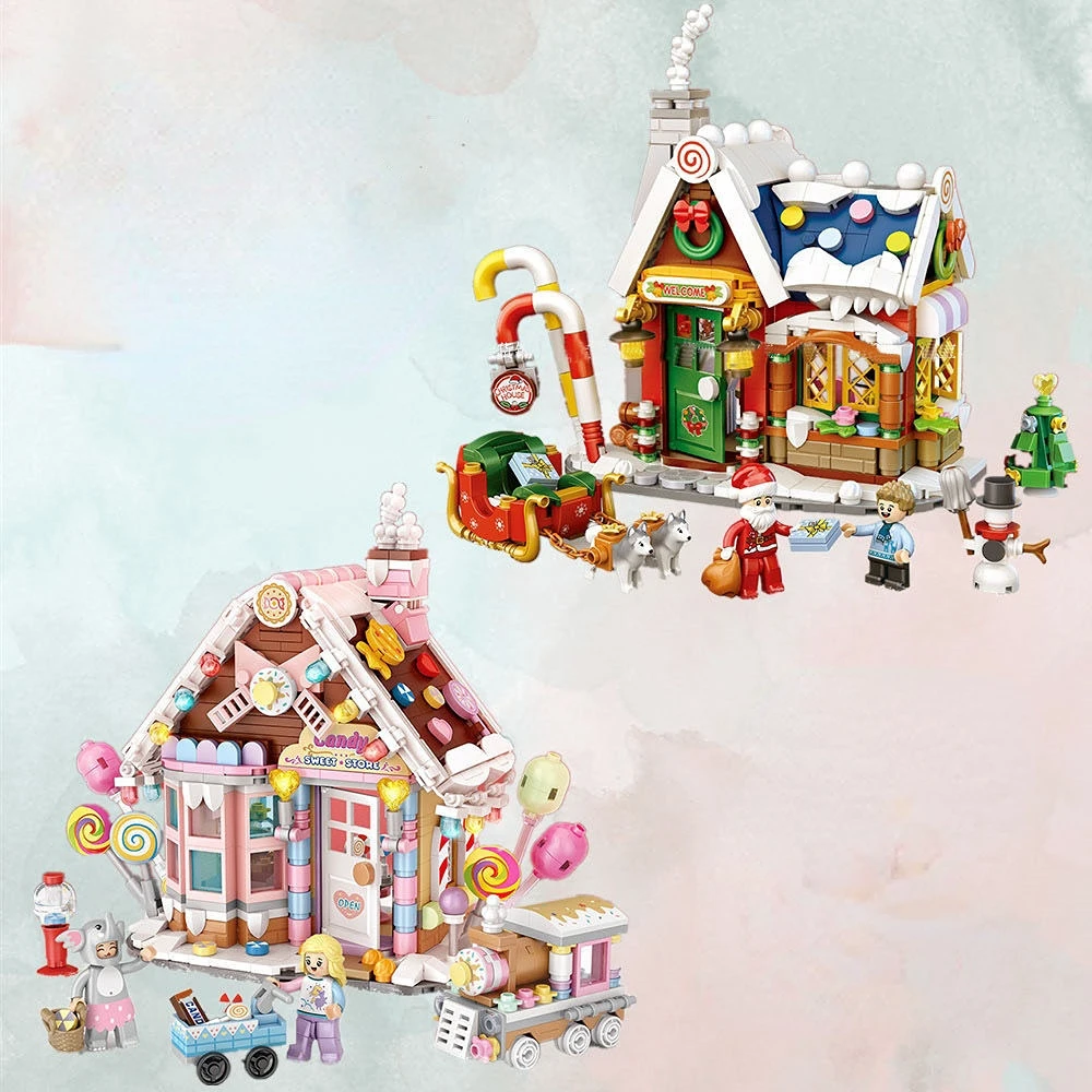 Loz Mini Building Bricks | Loz Mini Block Christmas | Mini Loz Building ...