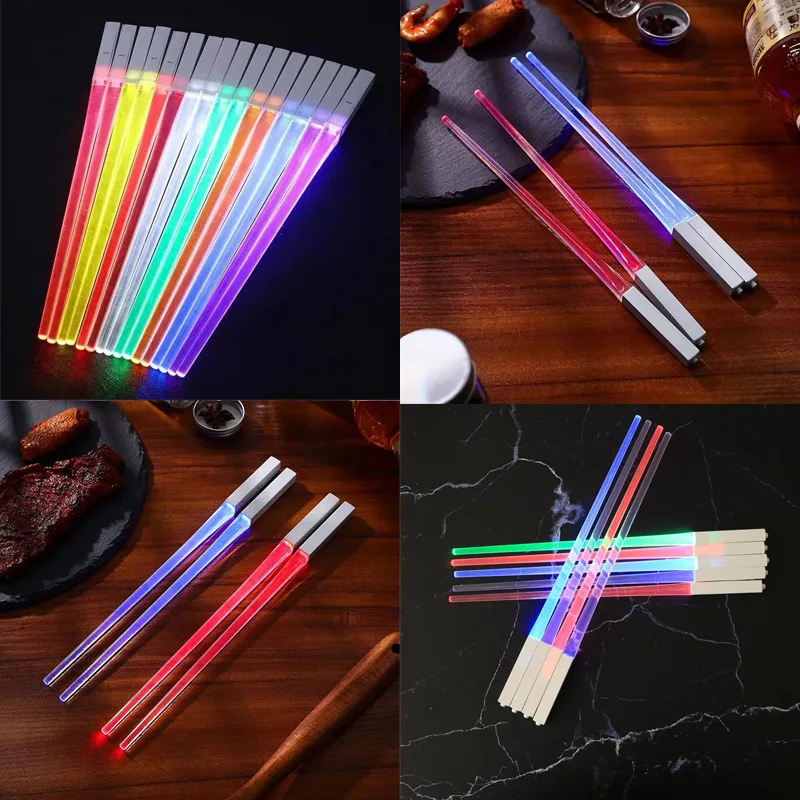 LED Light Emitting Chopsticks, Luminous Chopsticks, Food Grade Material ...
