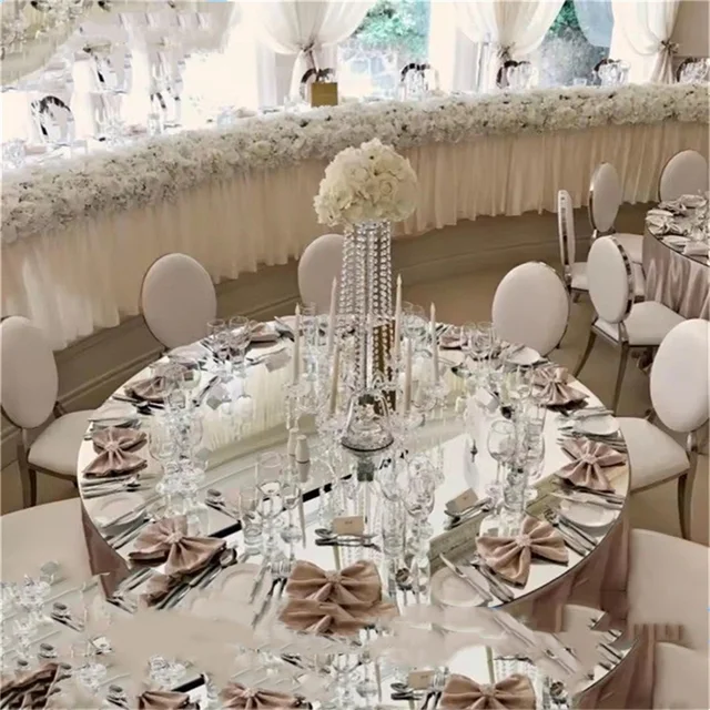 Mirror Table For Wedding