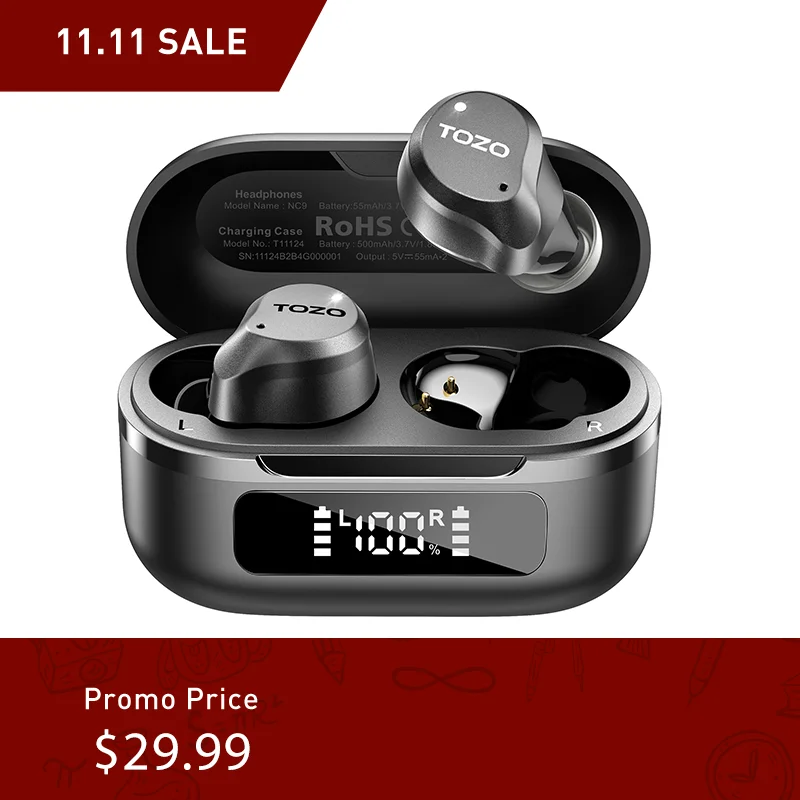 Why the TOZO New NC9 Wireless Earbuds Are the Best NewModel Earbuds for ...