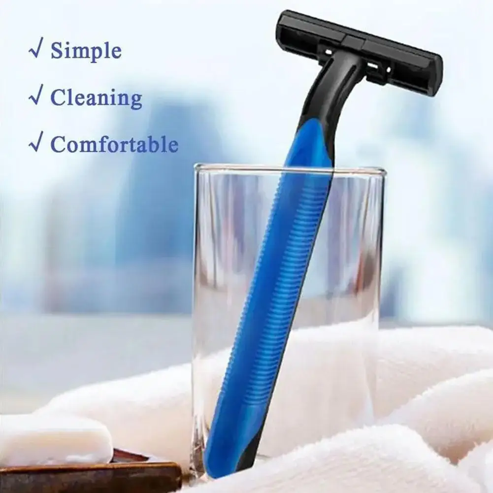 2pcs Disposable Whiskers Shaving Shavers Body Trimmer Stainless 2 ...