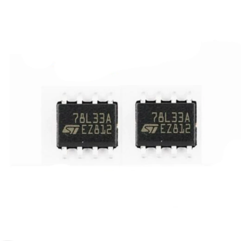 5 10PCS L78L33ACD13TR 78L33A SOIC 8 Linear Regulator Chip L78L33ACUTR ...