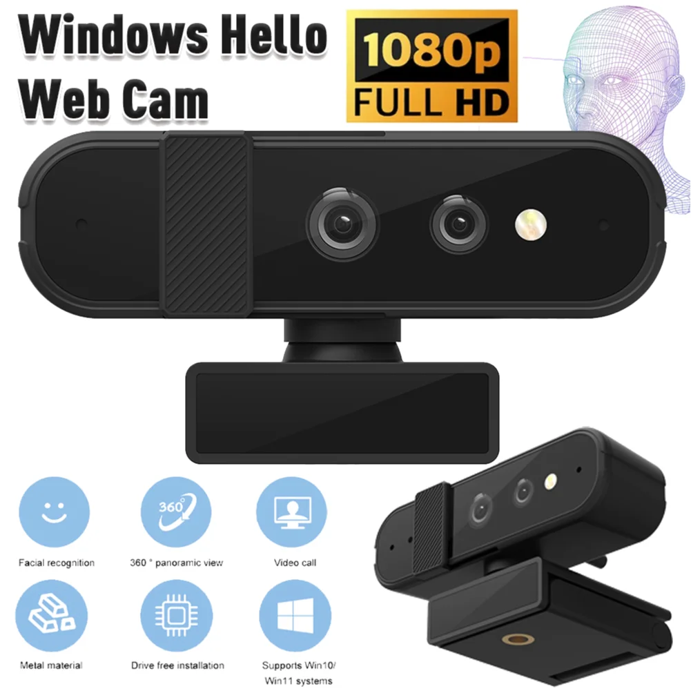 Webcam-4k-HD-Mini-Camera-1080P-30FPS-Desktop-Cam-80-Wide-Angle-Facial ...