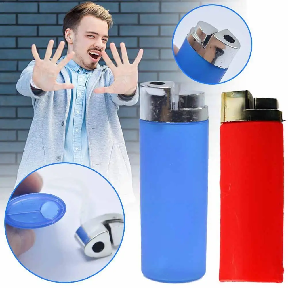 New 1PCS Water Squirting Lighter Fake Lighter Joke Trick Gag Trick Kids ...