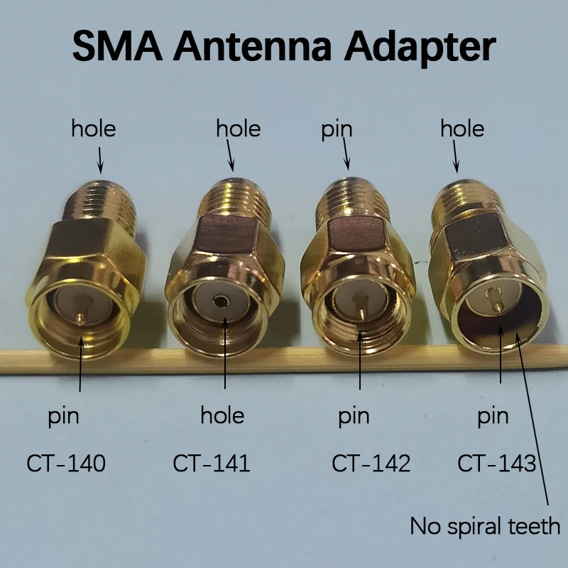 1PC SMA Interface RF Coaxial Connector With Hole Or Pin SMA Adapter ...