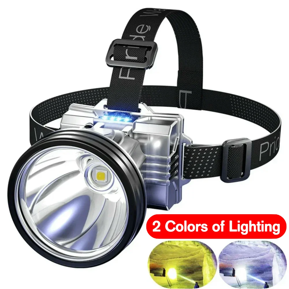 LED-Rechargeable-Headlamp-Long-Range-Head-Mounted-Night-Fishing-Lamp ...