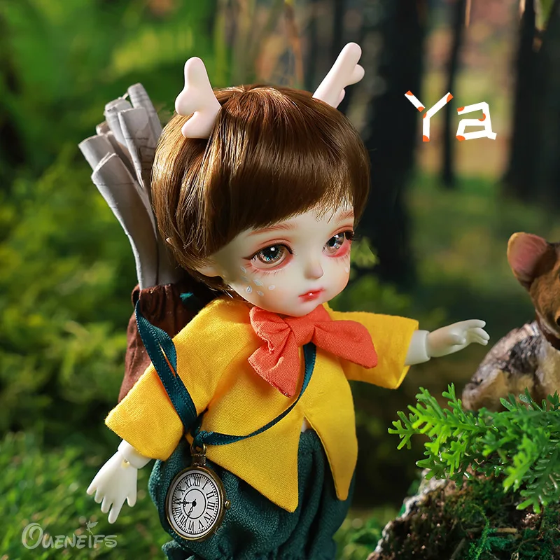 Ya 1/8 BJD Doll Forest Fantasy Deer Feet And Deer Head Resin Toys High ...