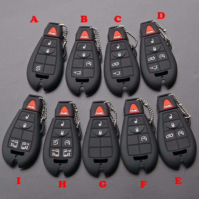 Car Key Case Cover For Dodge Challenger Caravan Charger Magnum Journey ...