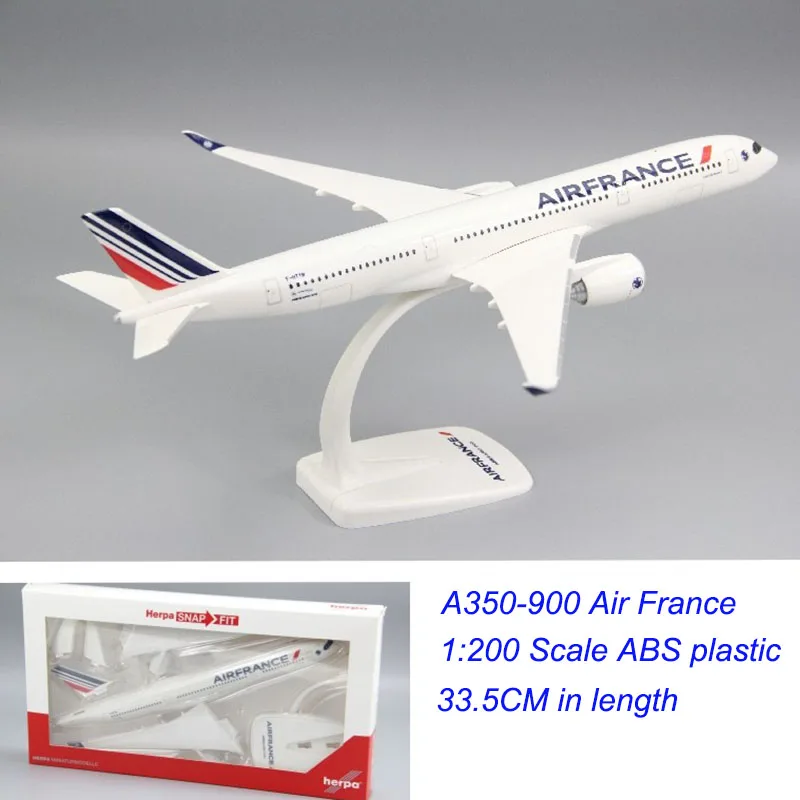 1-200-Scale-A350-A350-900-Air-France-Airline-Aircraft-Plastic-ABS ...