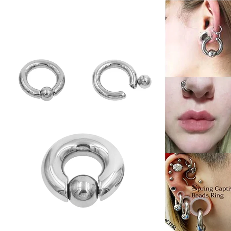 1Pc-Mix-Size-Surgical-Steel-Captive-Hoop-Rings-BCR-Ring-Eyebrow-Tragus ...