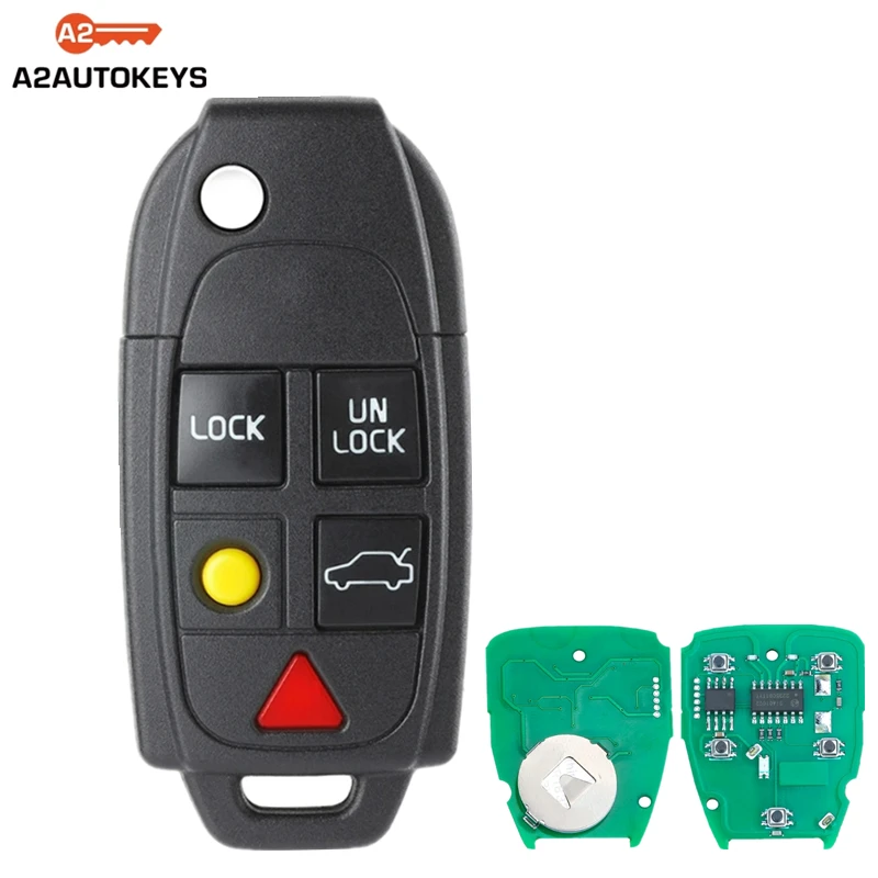 A2AUTOKEYS-LQNP2T-APU-5-Buttons-315MHz-ID48-Chip-Remote-Smart-Car-Key ...