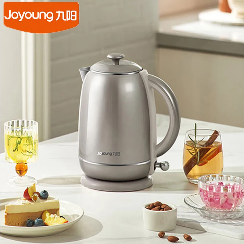 Joyoung-W582-Electric-Kettle-Retro-Style-316-Stainless-Steel-1-5L-Water ...