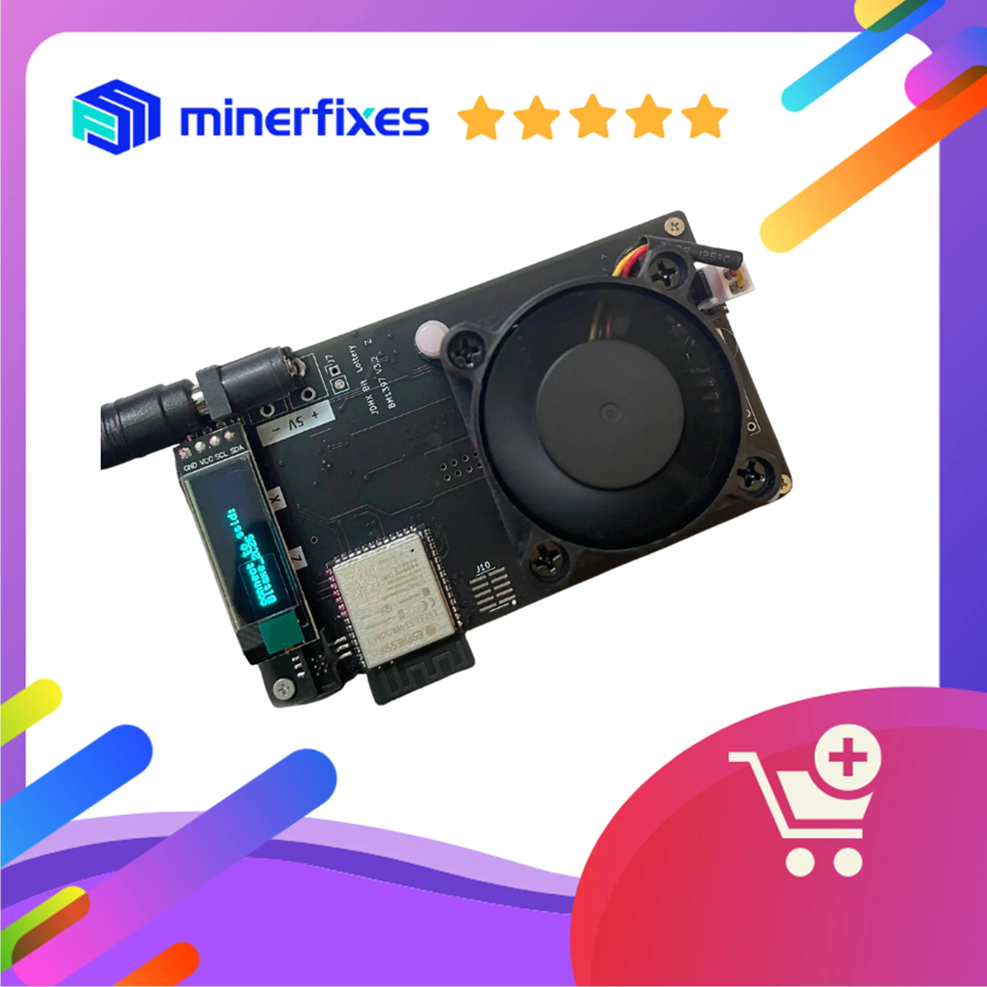 Bitcoin-Bitaxe-DIY-Mini-Miner-ASIC-Kit-BM1397-Asic-Chip-Open-Source ...