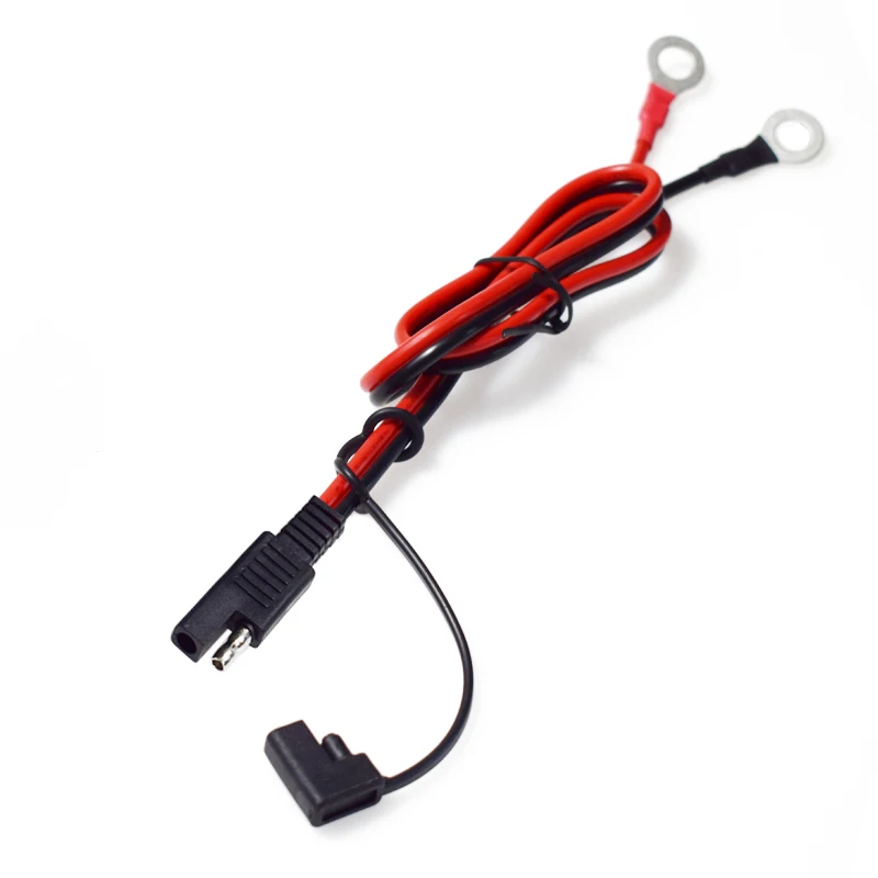 Battery Charging Cable Ring Terminal Wiring Harness 2-Pin Quick ...