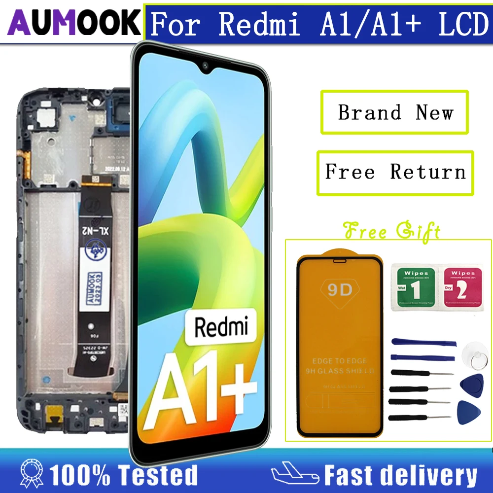 6.52" Original LCD For Xiaomi Redmi A1 Display For Redmi A1+ LCD Touch ...