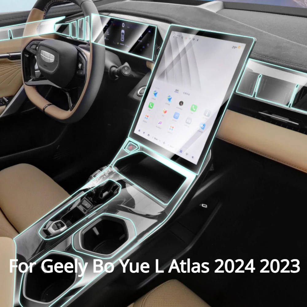 For Geely Bo Yue L Atlas 2024 2023Car Interior GPS Center Console ...