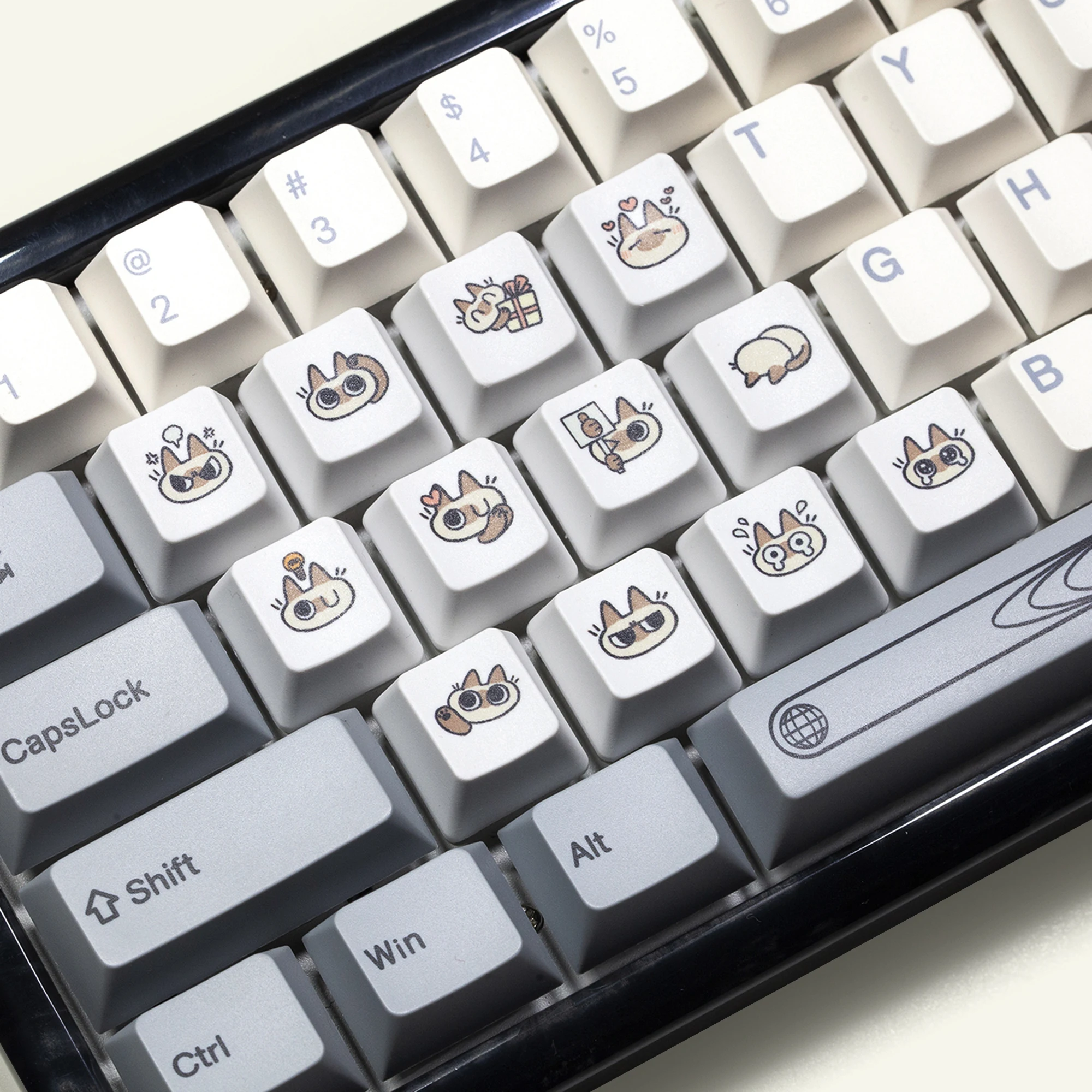 Cute-Little-Siamese-cat-Keycap-Kitty-Meme-Keycap-Dye-Subbed-keycaps-for ...