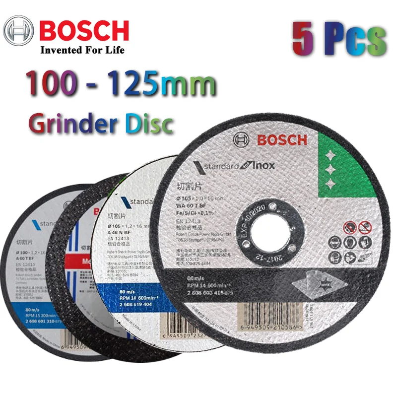 BOSCH Angle Grinder Cutting Disc Grinder Disc Grinding Wheel Metal ...