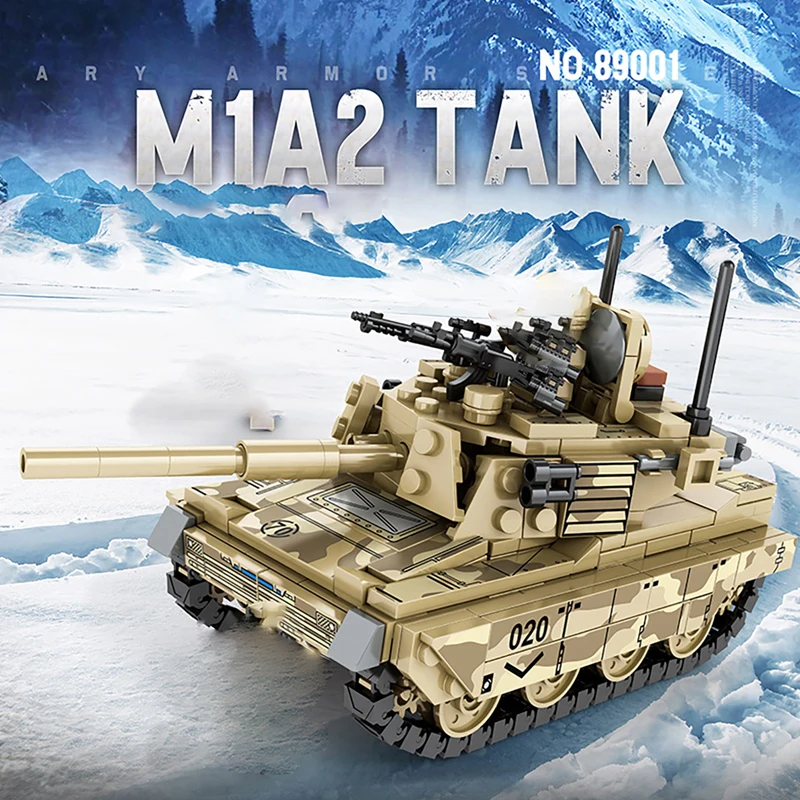 Tank-Building-Blocks-Kids-Toys-Plastic-Model-Assembled-Games-Mini ...