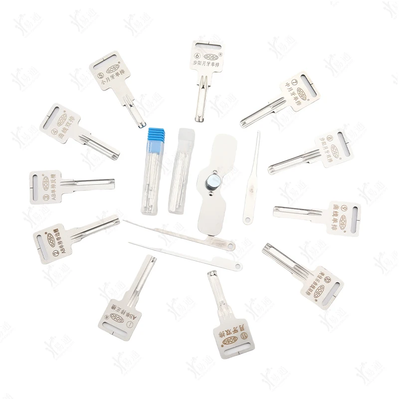 GOSO All In One Tinfoil Tool Key Profile Tin Foil Tool Kaba Flat Mouth ...