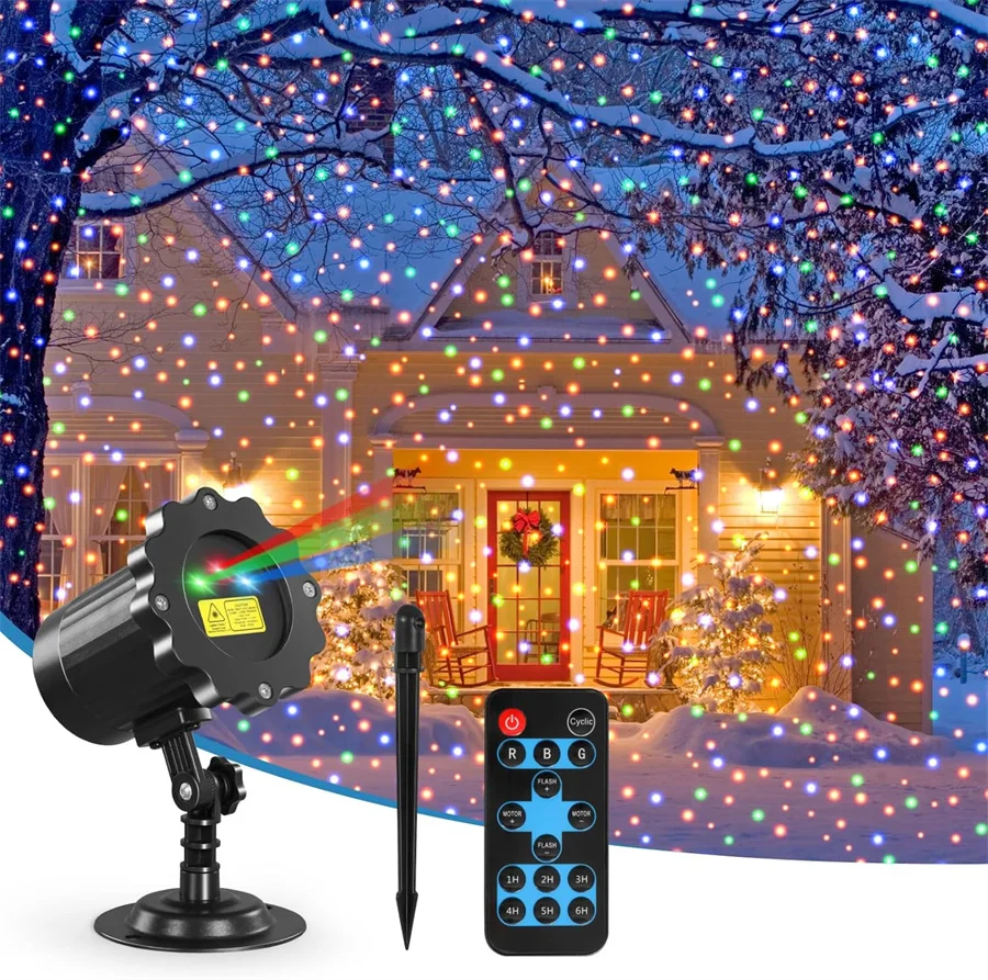 Proyector-l-ser-de-Navidad-para-exteriores-luces-de-luci-rnaga-Con ...