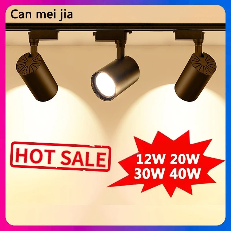 Set-Led-Track-Light-Fixture-Spotlight-Track-Lamp-Ceiling-Spot-Light ...