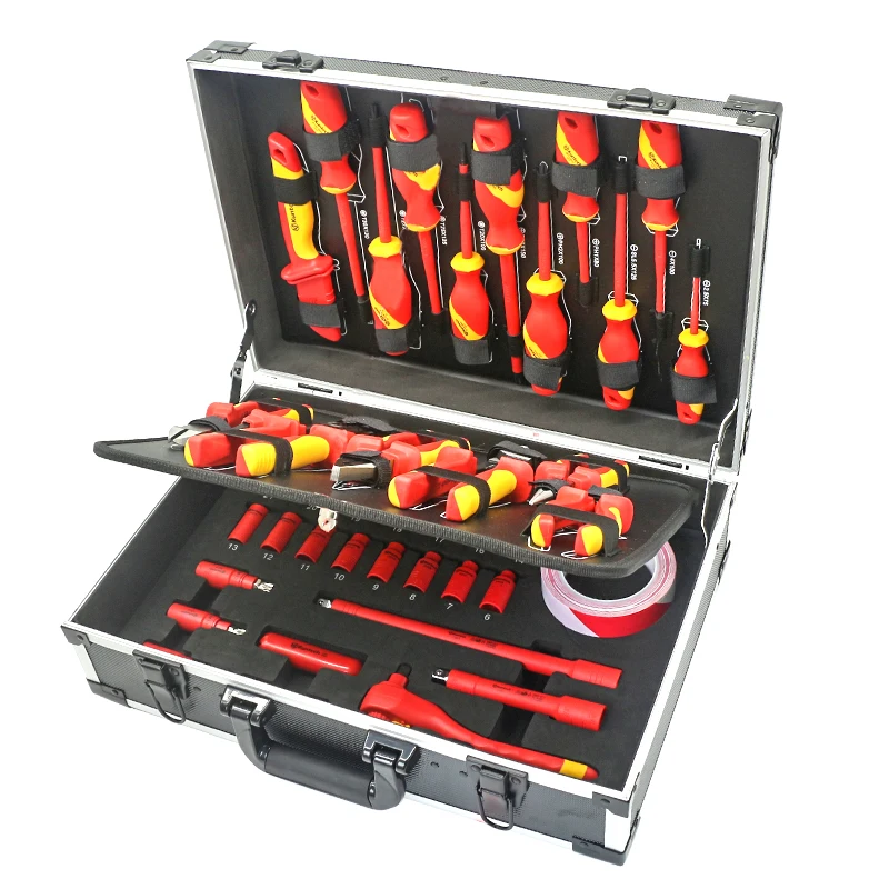 43PCS-High-Voltage-Insulated-Tool-Kit-Combination-New-Energy-Vehicle ...