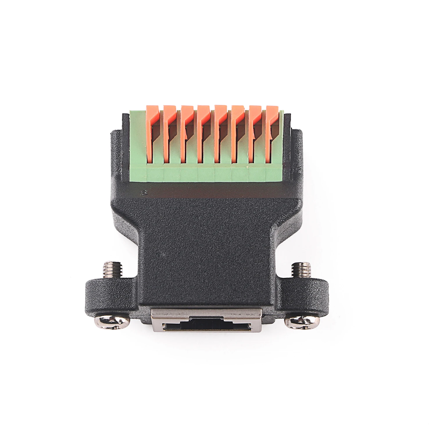 RJ45 Female Panel Mount Connector Adapter Toolless Free Tool Reusable ...