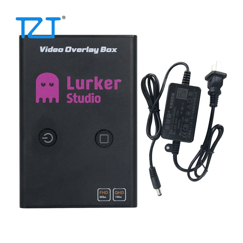 TZT-DMAlurker-2K-144Hz-DMA-Fusion-Video-Overlay-Box-for-Silver-Shield ...