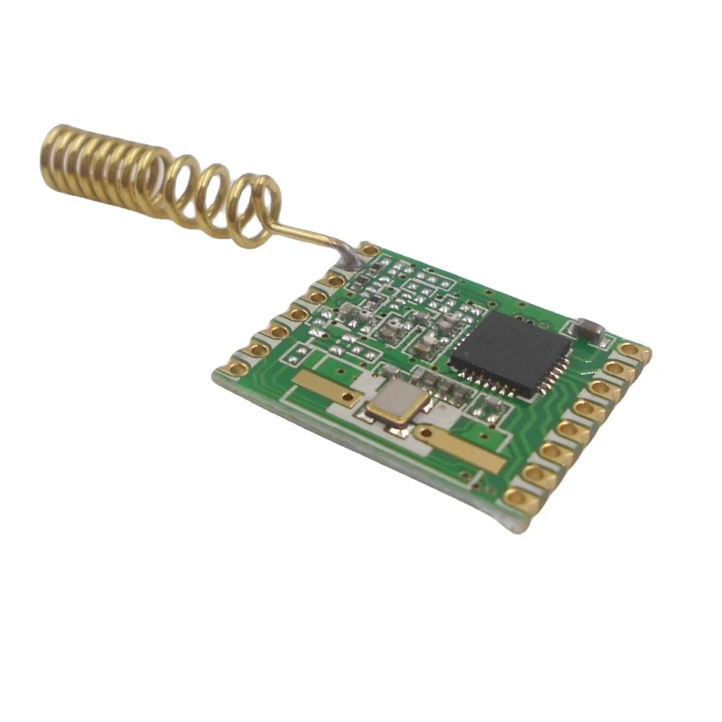 With antenna RFM69W 433/868/915mhz FSK transceiver module 13dBm ...