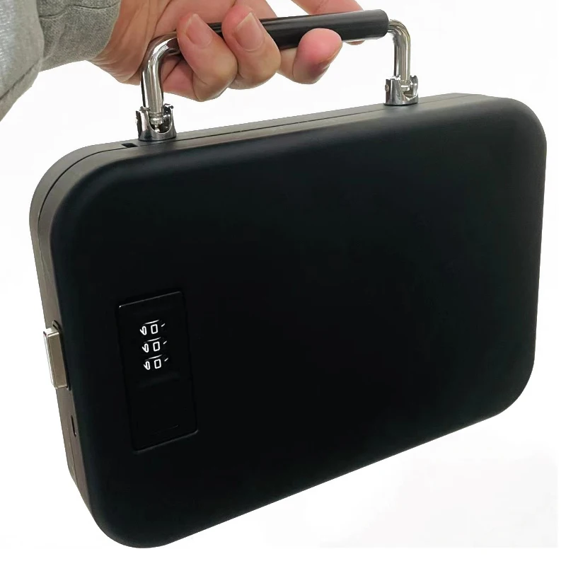 KENRONE-Rack-Gun-Safe-Box-for-Pistol-Biometric-Quick-Access-Portable ...