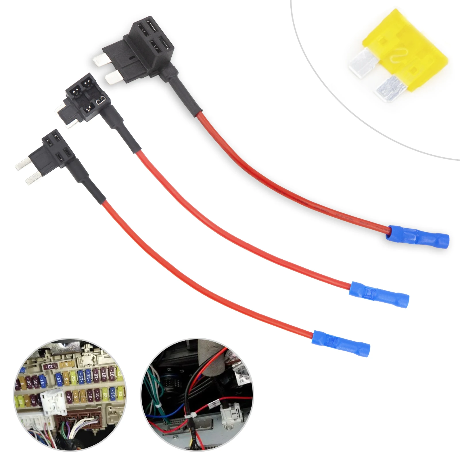 Fuse-Holder-Add-a-Circuit-Fuse-Tap-Adapter-Standard-Mini-Low-Profile ...