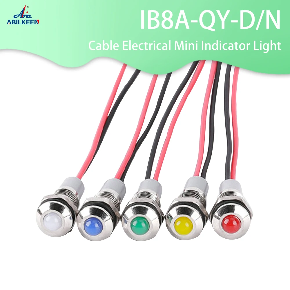 8mm-LED-Pilot-Light-Metal-Ball-Light-Waterproof-Warning-Signal-Lamp ...