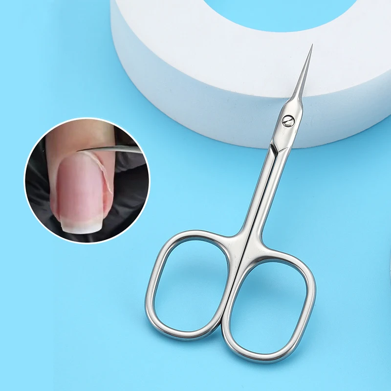 1Pcs-Nails-Art-Clipper-Cuticle-Scissors-Curved-Trimmer-Dead-Skin ...