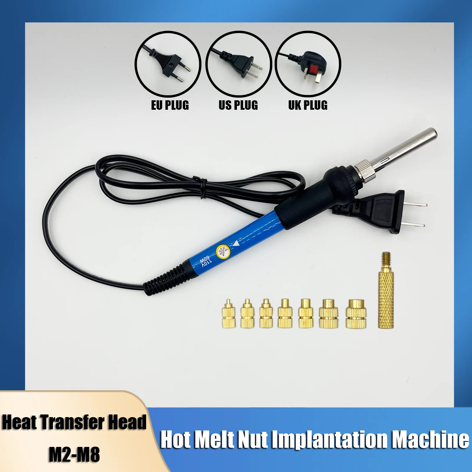 Heat-Set-Insert-Soldering-Iron-Tip-for-3D-Printing-Plastic-M2-M3-M4-M5 ...