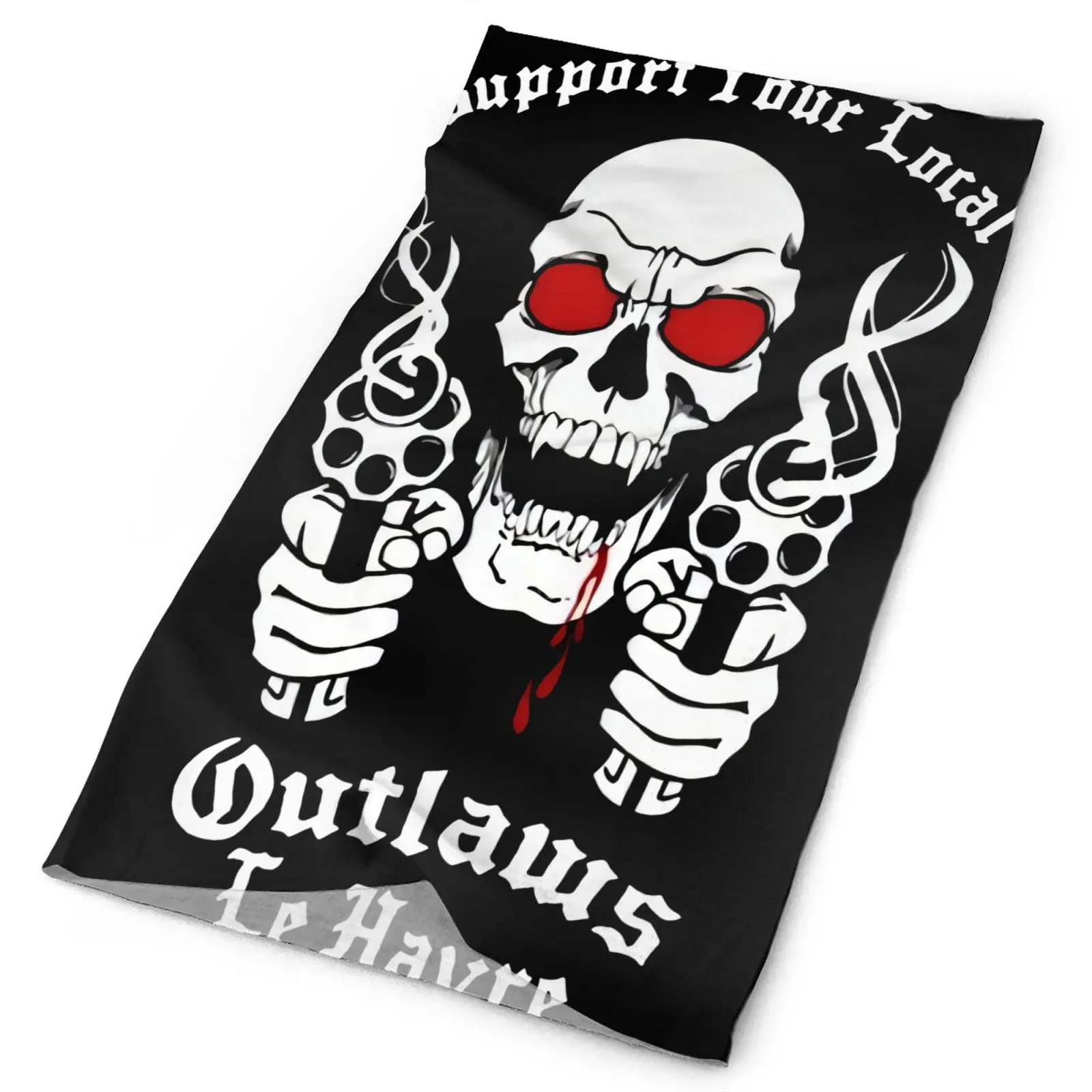 100 For Oneck Outlaws Mc 100 Men's Bandana For Snowboard Winter Woman ...