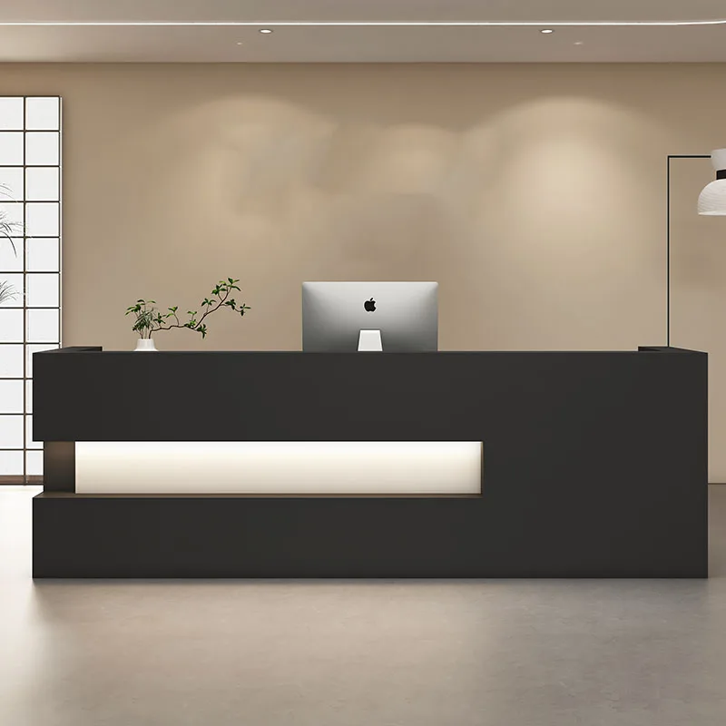 Lectern Office Reception Desk Podium Front Receptionist Pulpit Cash ...