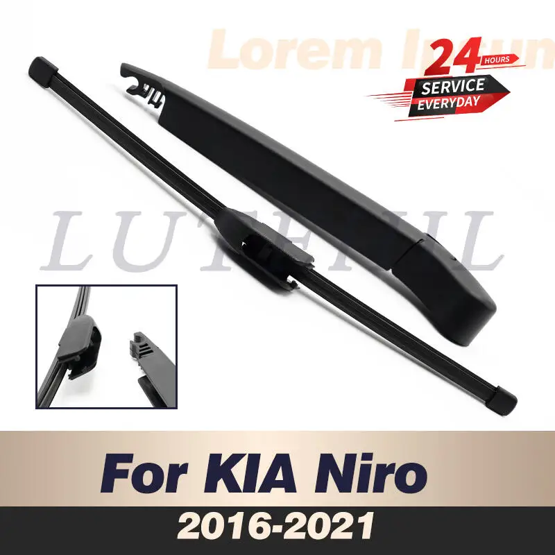 Wiper Rear Wiper Blade & Arm Set Kit For KIA Niro 2016 2017 2018 2019 ...